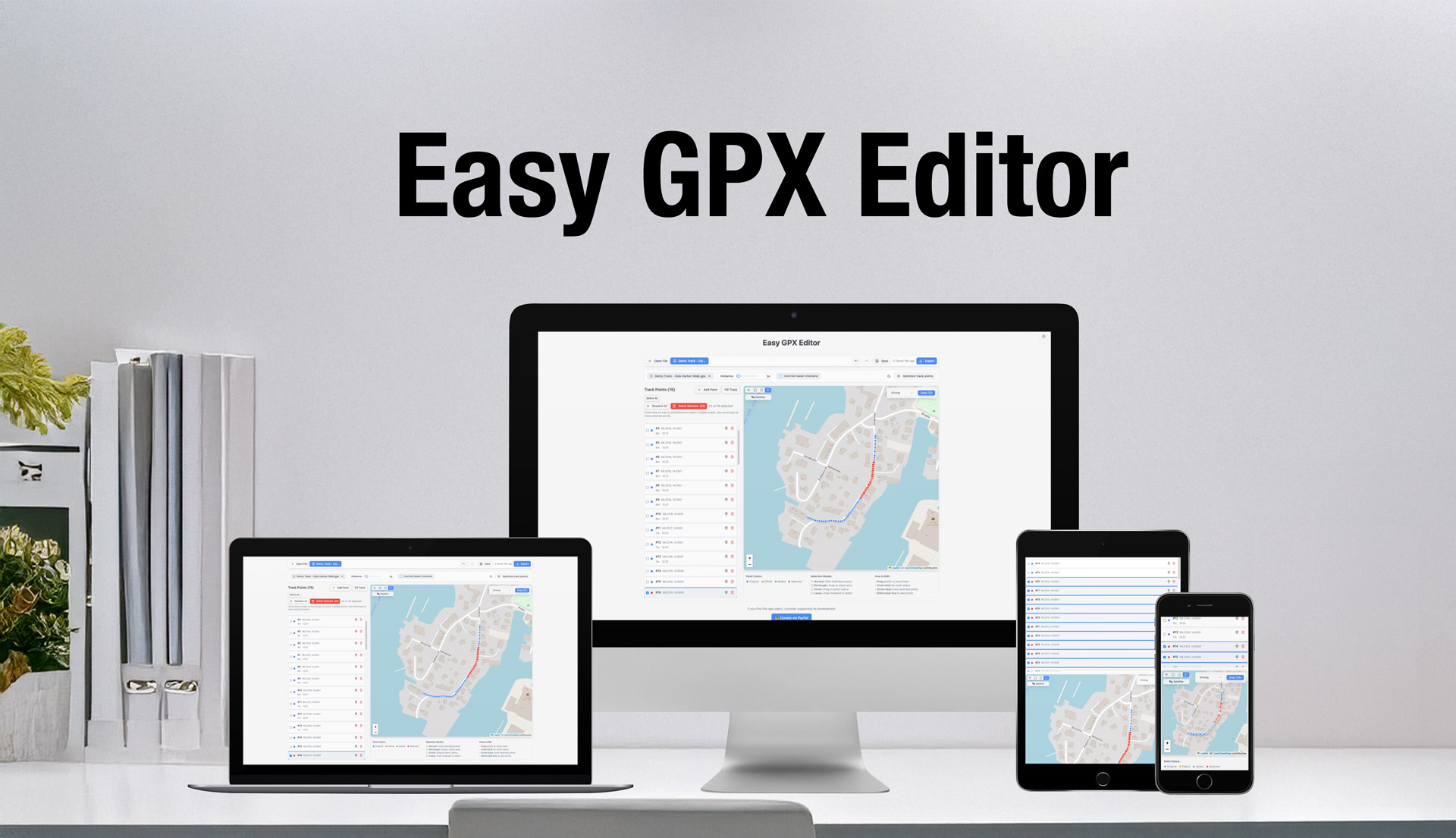 Easy GPX Editor